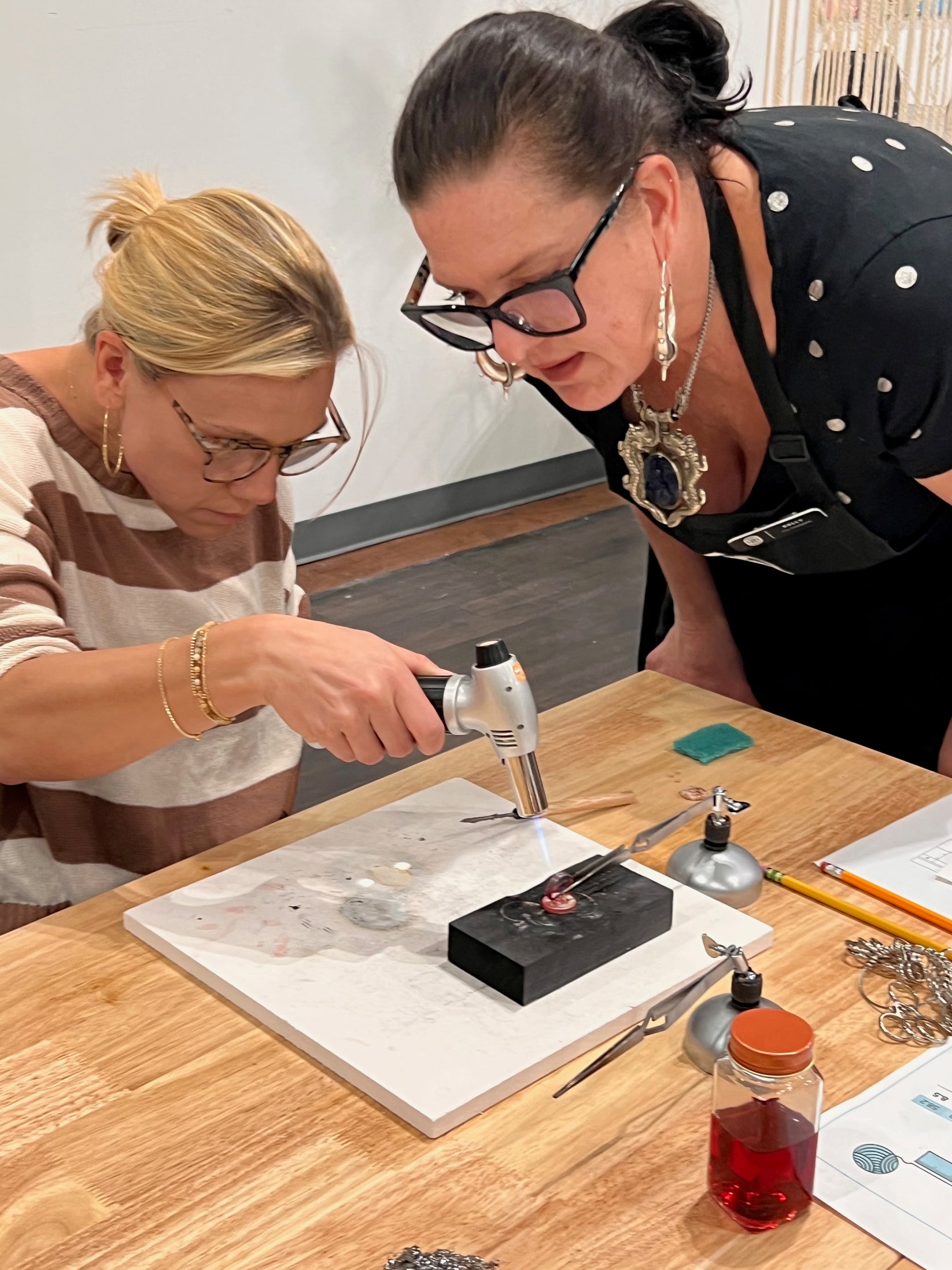 Jewelry Making Studio Session Reservation Fee (per person) – Silverwork Studios